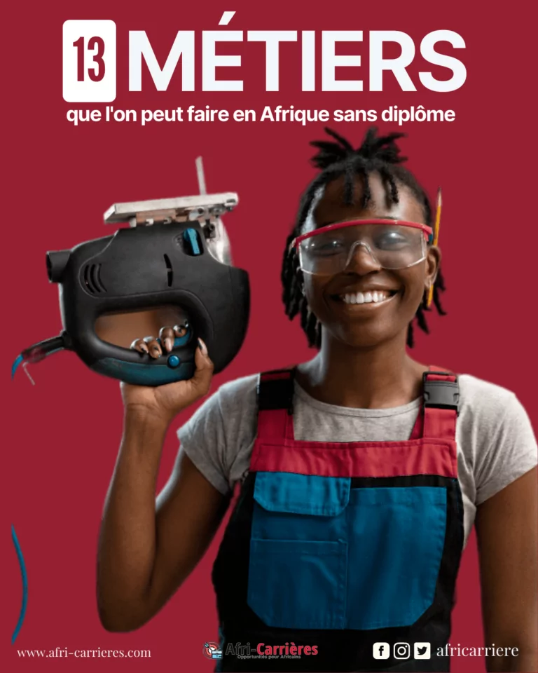 14 Métiers Que L'on Peut Faire En Afrique Sans Diplôme