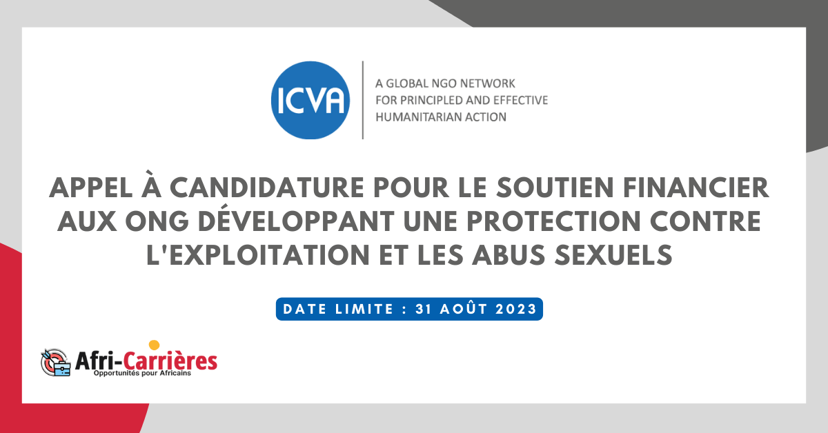 Fonds De Sensibilisation à La PEAS Soutien Financier Aux ONG