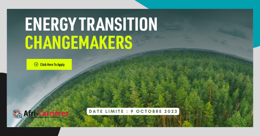 Energy Transition Changemakers 23 Pour Accélérer La Transition énergétique